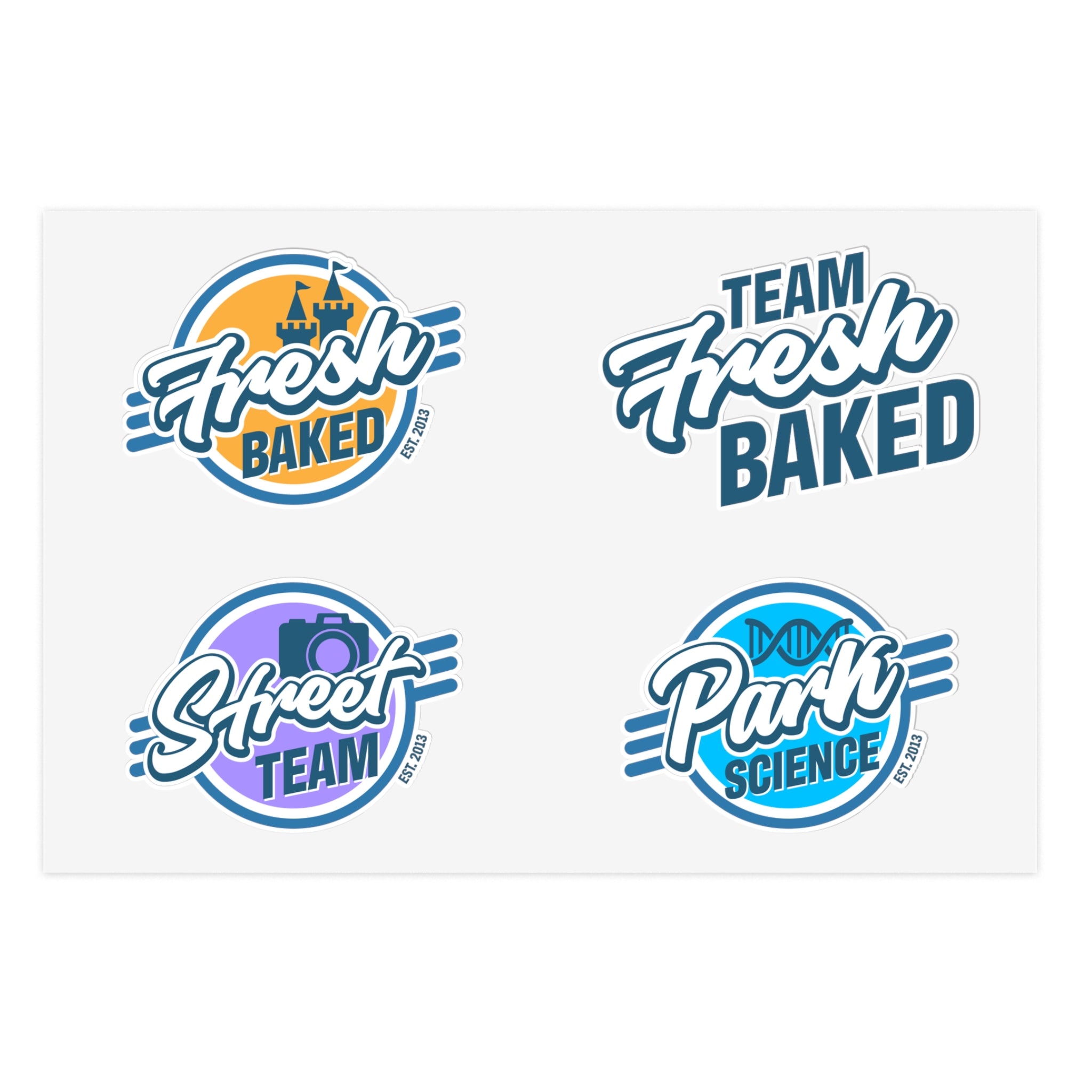 Fresh Baked Sticker Sheet – Fresh Baked Shop