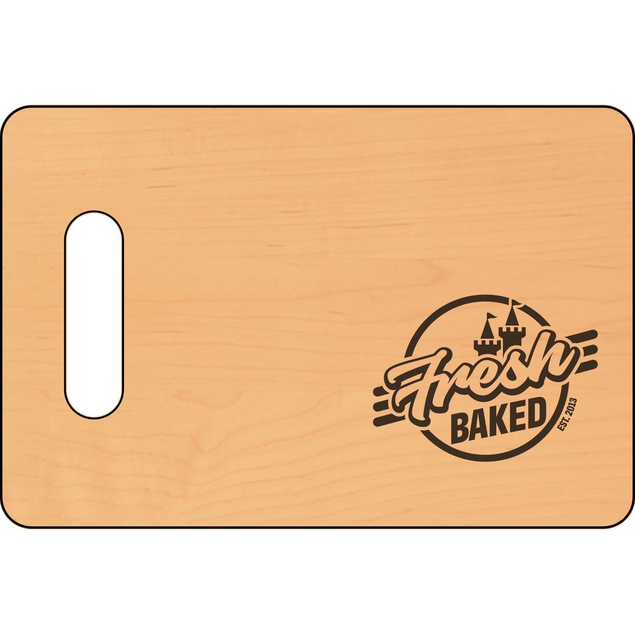 Engraved Wooden Cutting Board – Fresh Baked Shop